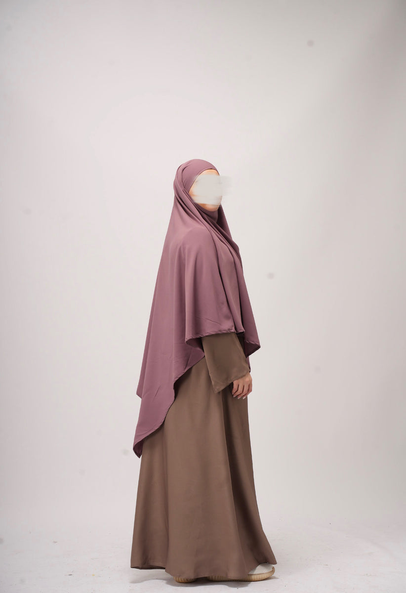 Blush diamond khimar – HASSANI